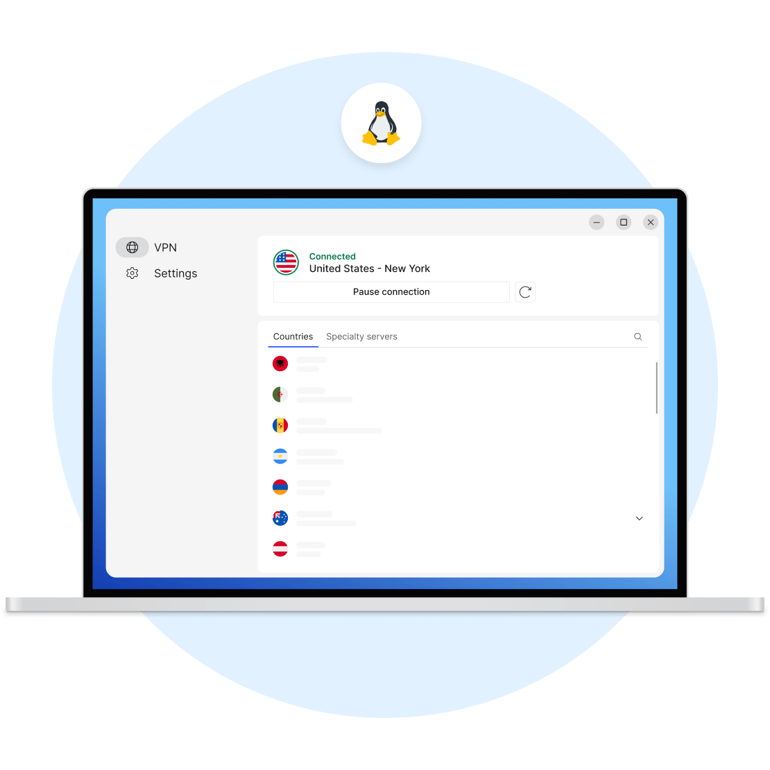 获取最快的 Linux 版 VPN（几分钟内即可设置完成） | NordVPN