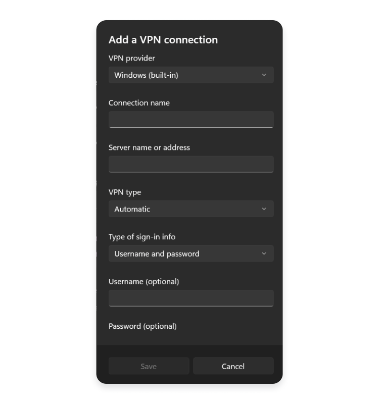 How to set up Windows’ built-in VPN client in easy steps | NordVPN