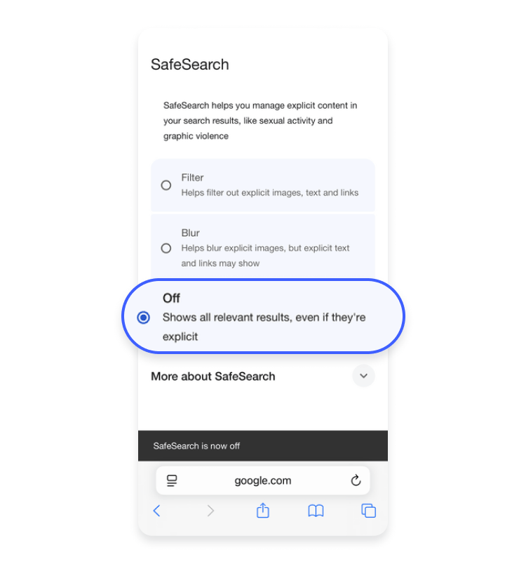 How to turn SafeSearch off: A step-by-step guide | NordVPN