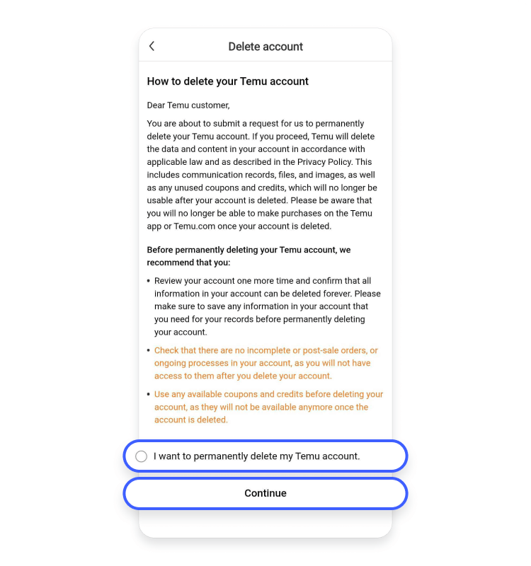 How to permanently delete your Temu account | NordVPN