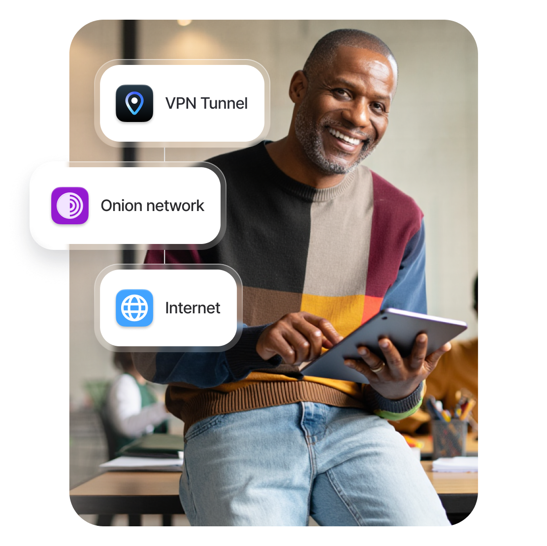 さらなるセキュリティ強化に「Onion Over VPN」 | NordVPN