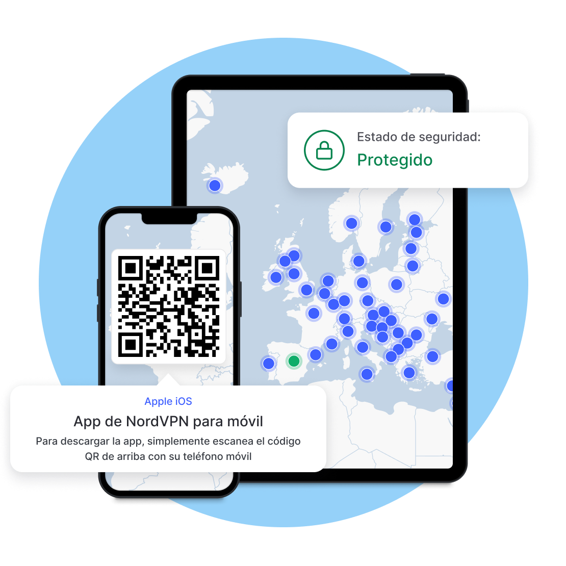 Descargar la mejor VPN para iOS (iPhone y iPad) | NordVPN